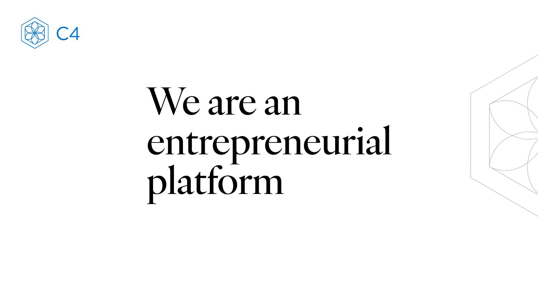 C4 Industries | We are an entrepreneurial platform
